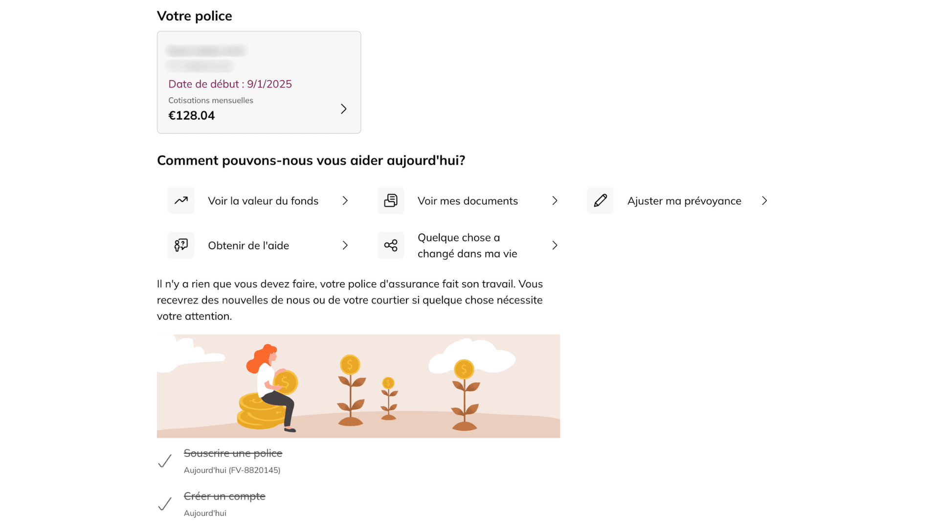 Liechtenstein Life – Récupération de la police